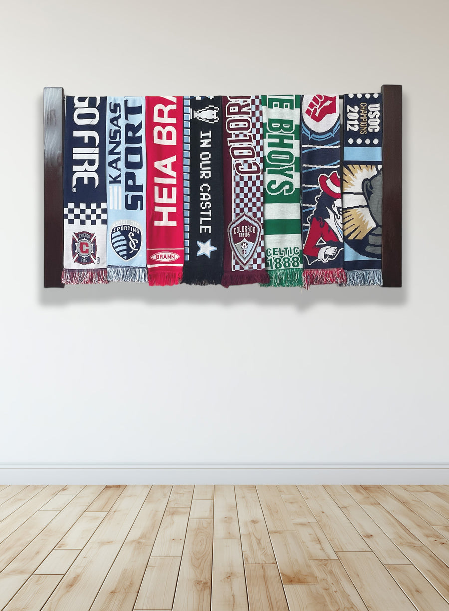 ScarfRacks.com | Display Racks for Your Soccer Scarf Collection